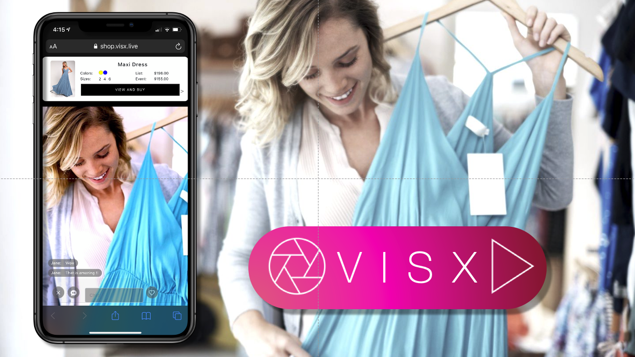 VISX.tech | Multipurpose Live Stream Shopping Service
